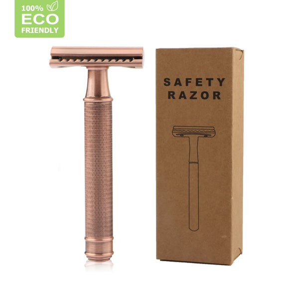 Reuseable Men's Double Edge Razor - Shaver - Bonus 20 Blades – The ...